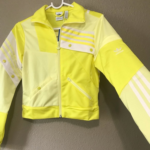 adidas | Jackets & Coats | Adidas X Danielle Cathari Yellow Track ...